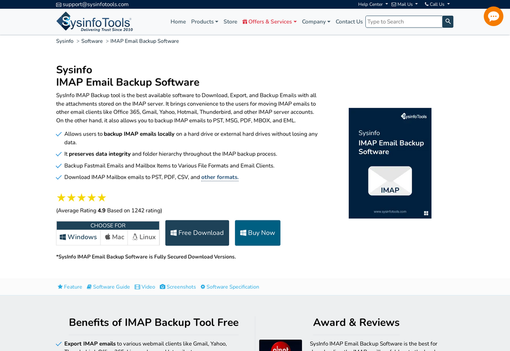 The 5 Best IMAP Backup Tools In 2023 - iNet Ventures